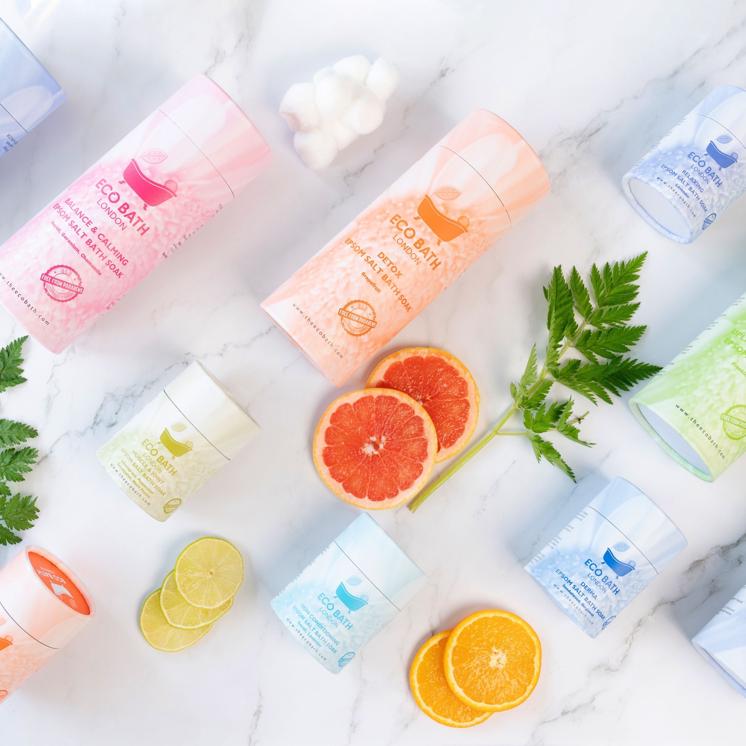 Salt Range - Epsom Salt with Aromatherapy Oils – Eco Bath London
