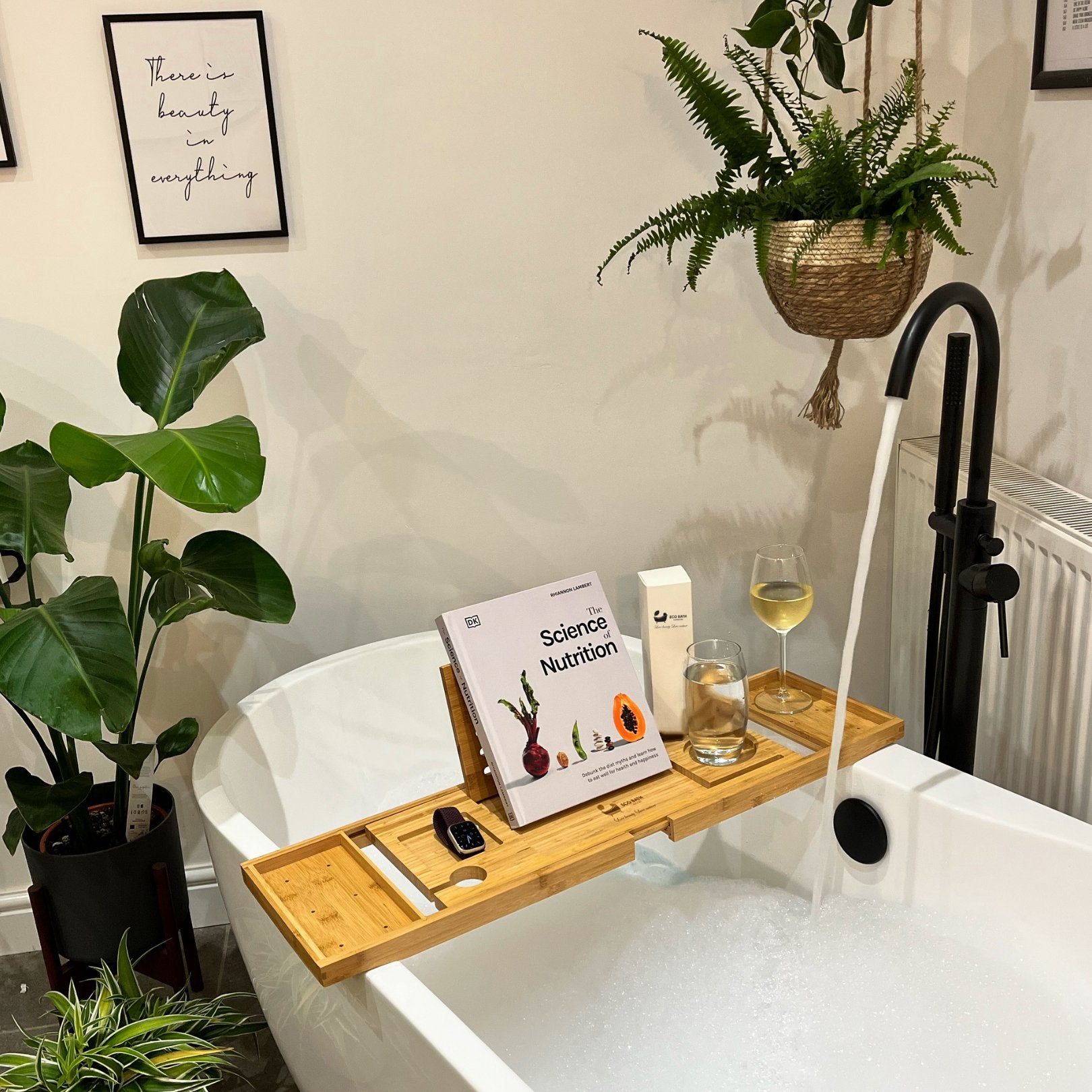 Luxury Eco-Friendly Bamboo Bath Tray / Caddy - EcoBath London – Eco ...